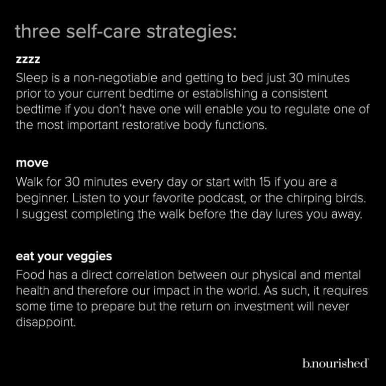 How to prioritize self-care - b.nourished